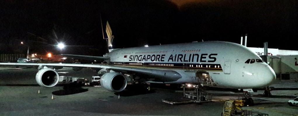 Review of Singapore Airlines flight from London to Singapore in Economy