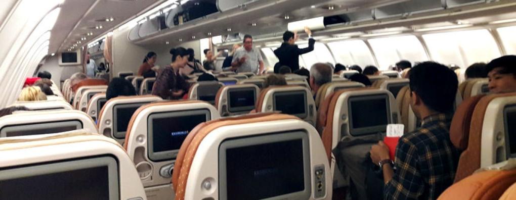 Review of Singapore Airlines flight from Singapore to Perth in Economy