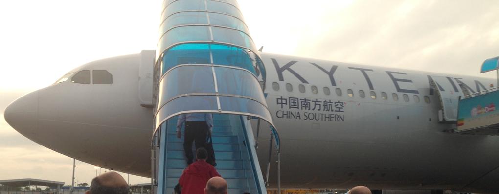 Review of China Southern flight from Guangzhou to Dubai in Business
