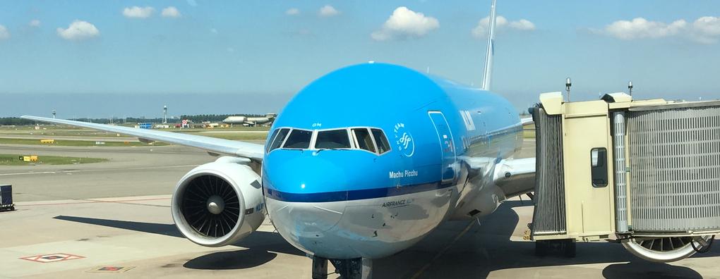Review of KLM flight from Amsterdam to Washington in Business