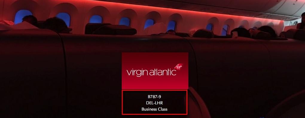 Review of Virgin Atlantic flight from New Delhi to London in Business