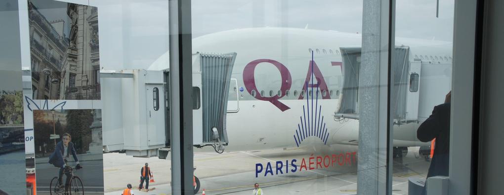 Avis du vol Qatar Airways Paris → Doha en Economique