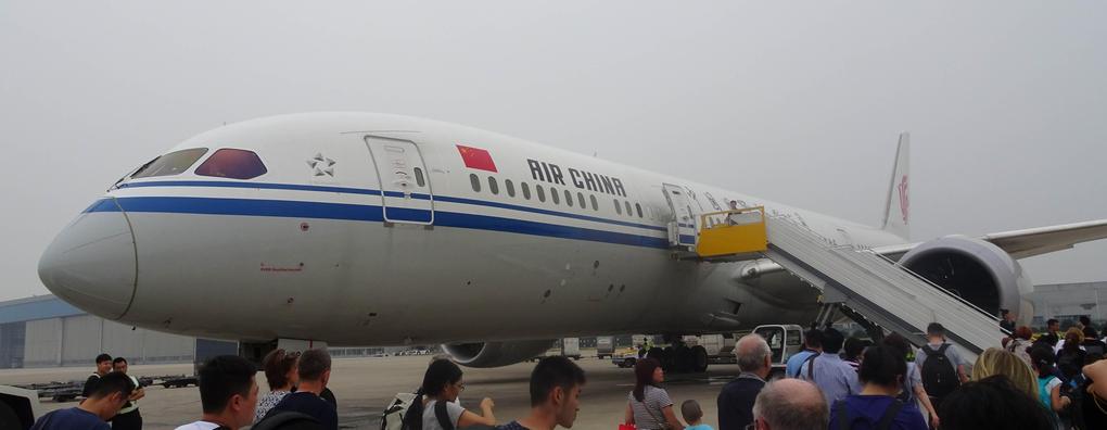 Review of Air China flight from Beijing to Rome in Economy