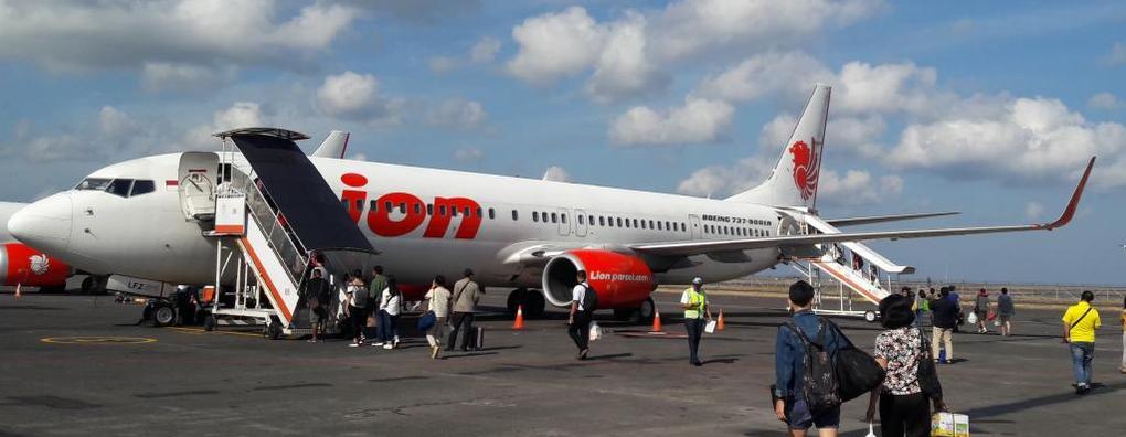 Review of Lion Mentari Airlines flight from Denpasar to Jakarta in Economy
