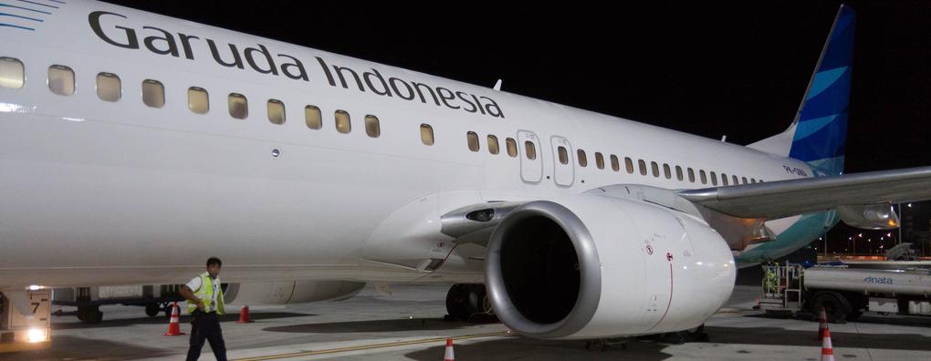 Review of Garuda Indonesia flight from Jakarta to Singapore in Economy