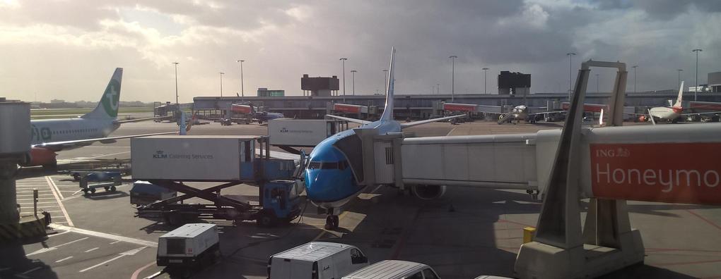 Review of KLM flight from Amsterdam to Rome in Economy