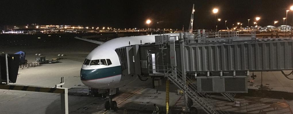 Review of Cathay Pacific flight from Hong Kong to San Francisco in First