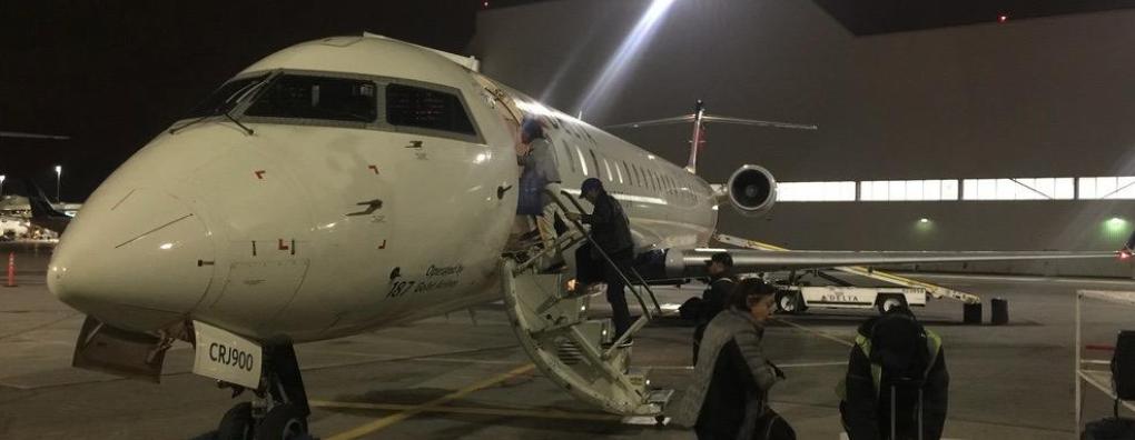 Review of Delta Connection flight from Toronto to Detroit in Domestic First