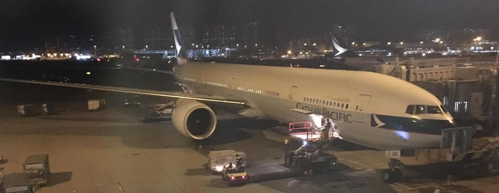 Review of Cathay Pacific flight from Hong Kong to Sydney in Premium Eco
