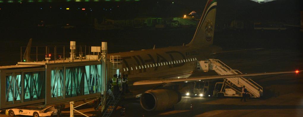 Review of Etihad Airways flight from Kolkata to Abu Dhabi in Economy