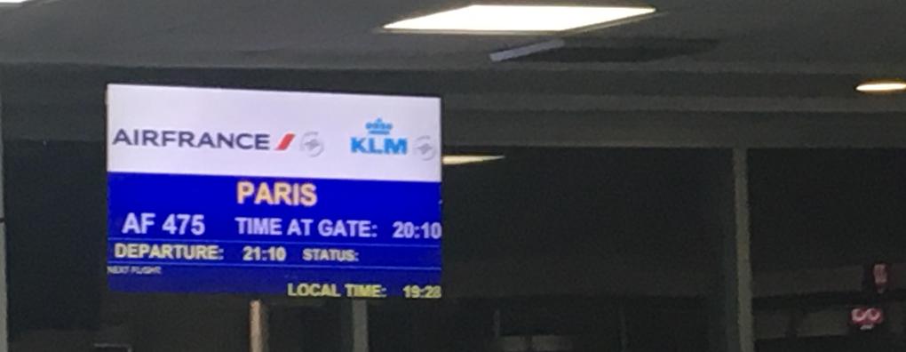 Avis du vol Air France Panamá City → Paris en Economique