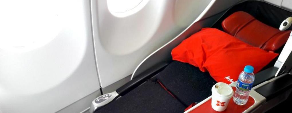 Review of Air Asia X flight from Bangkok to Seoul in Business