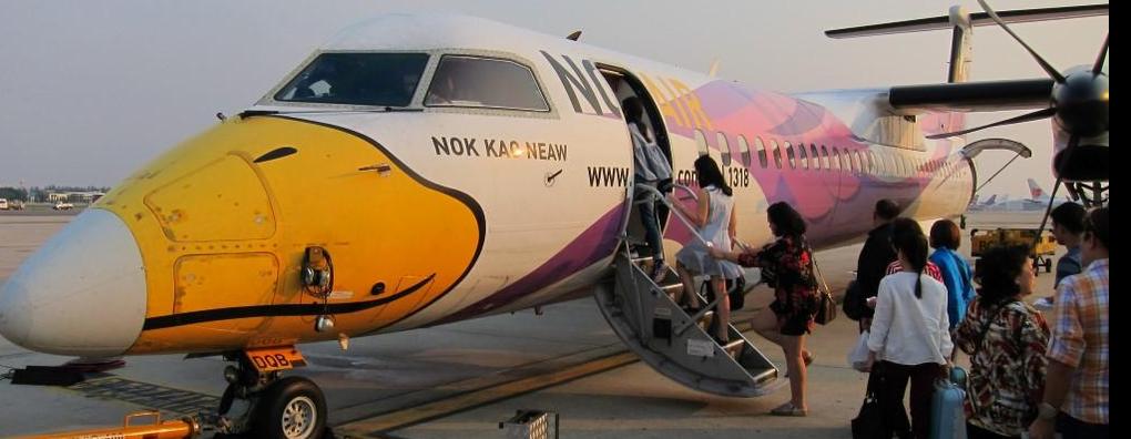 Review of Nok Air flight from Bangkok to Chumphon in Economy