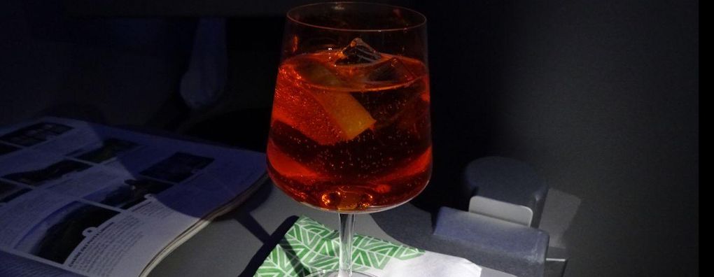 Review of Alitalia flight from New Delhi to Rome in Business