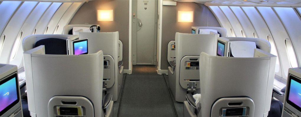 Review of British Airways flight from Washington to London in Business