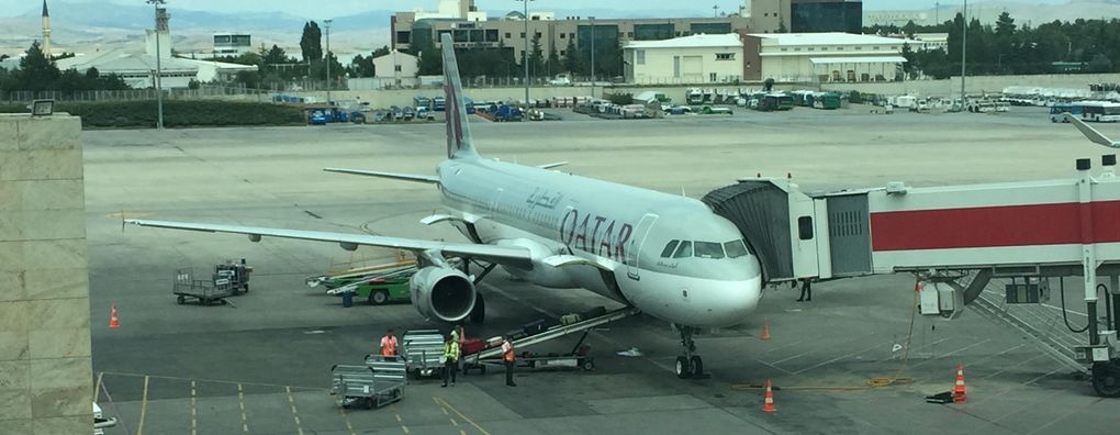 Review of Qatar Airways flight from Ankara to Doha in Economy
