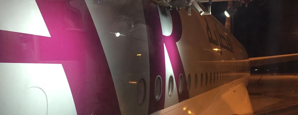 Review of Qatar Airways flight from Melbourne to Doha in Economy