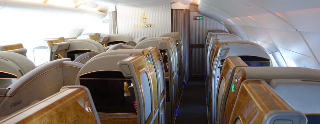 Review of Emirates flight from Dubai to New York in First