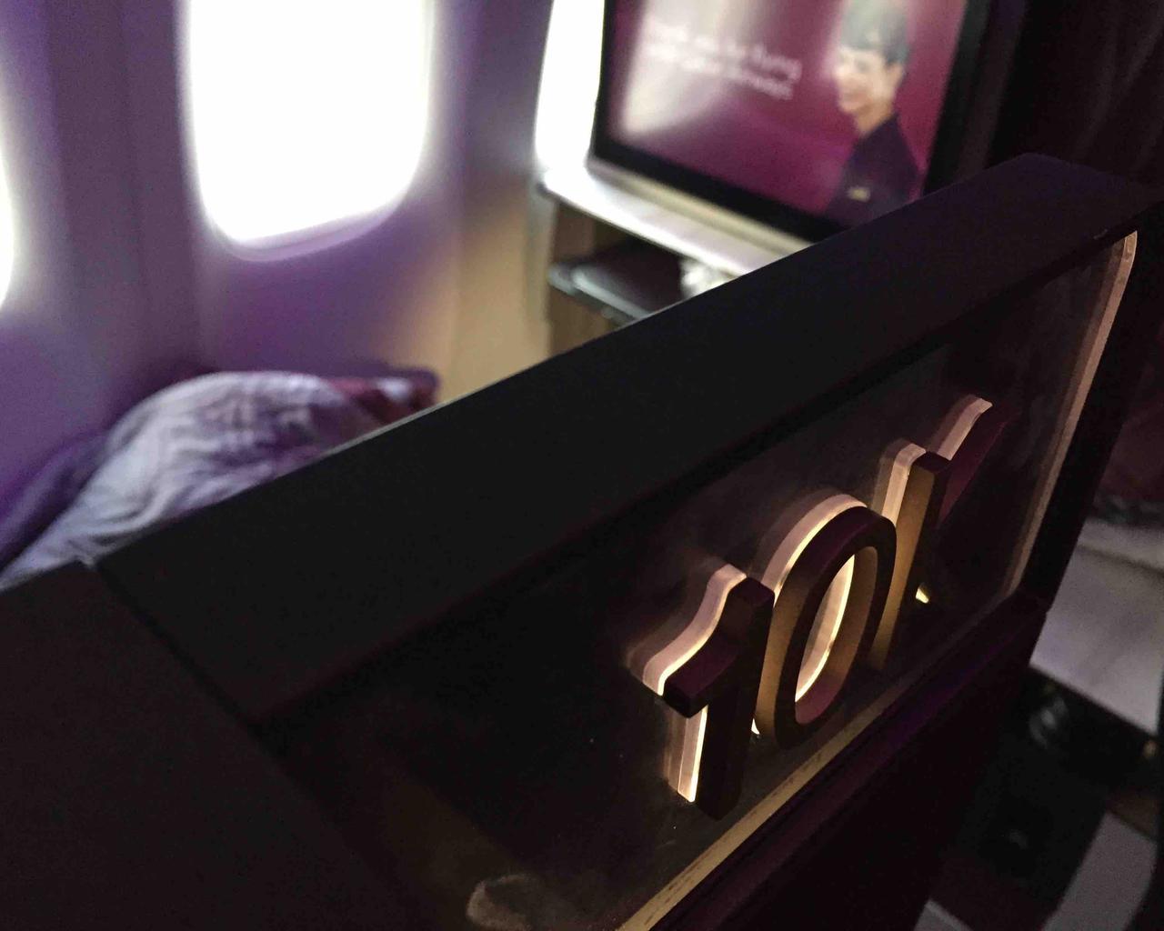 Avis du vol Qatar Airways Doha → Bangkok en Affaires