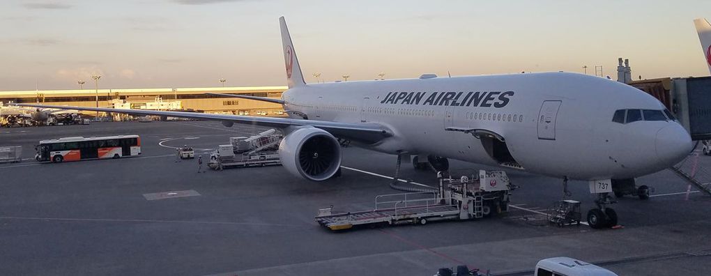 Review of Japan Airlines flight from Tokyo to Los Angeles in First