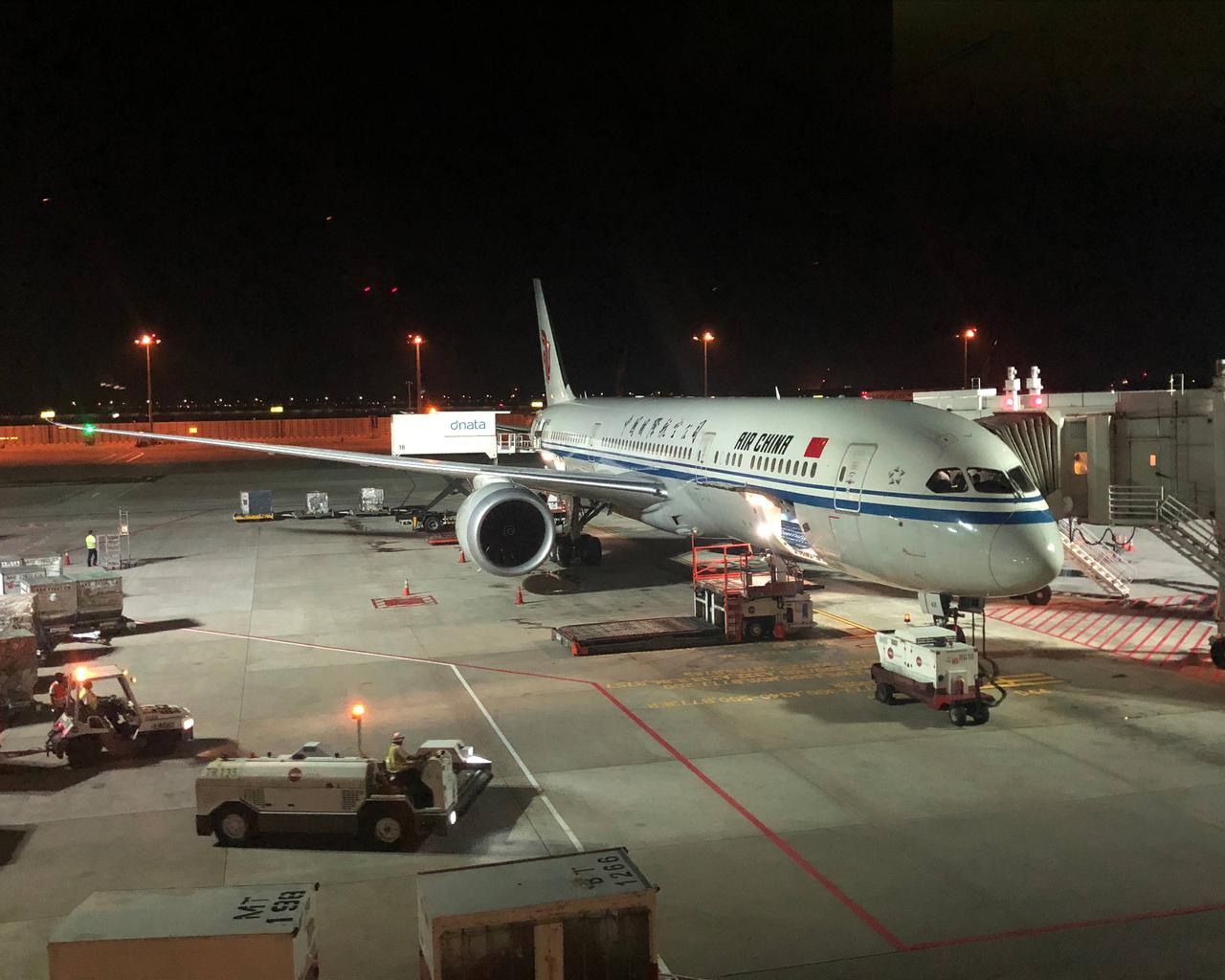 Review of Air China flight from Singapore to Beijing in Economy