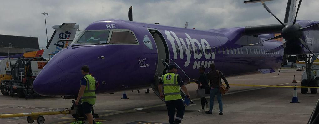 Review of Flybe flight from Manchester to Edinburgh in Economy