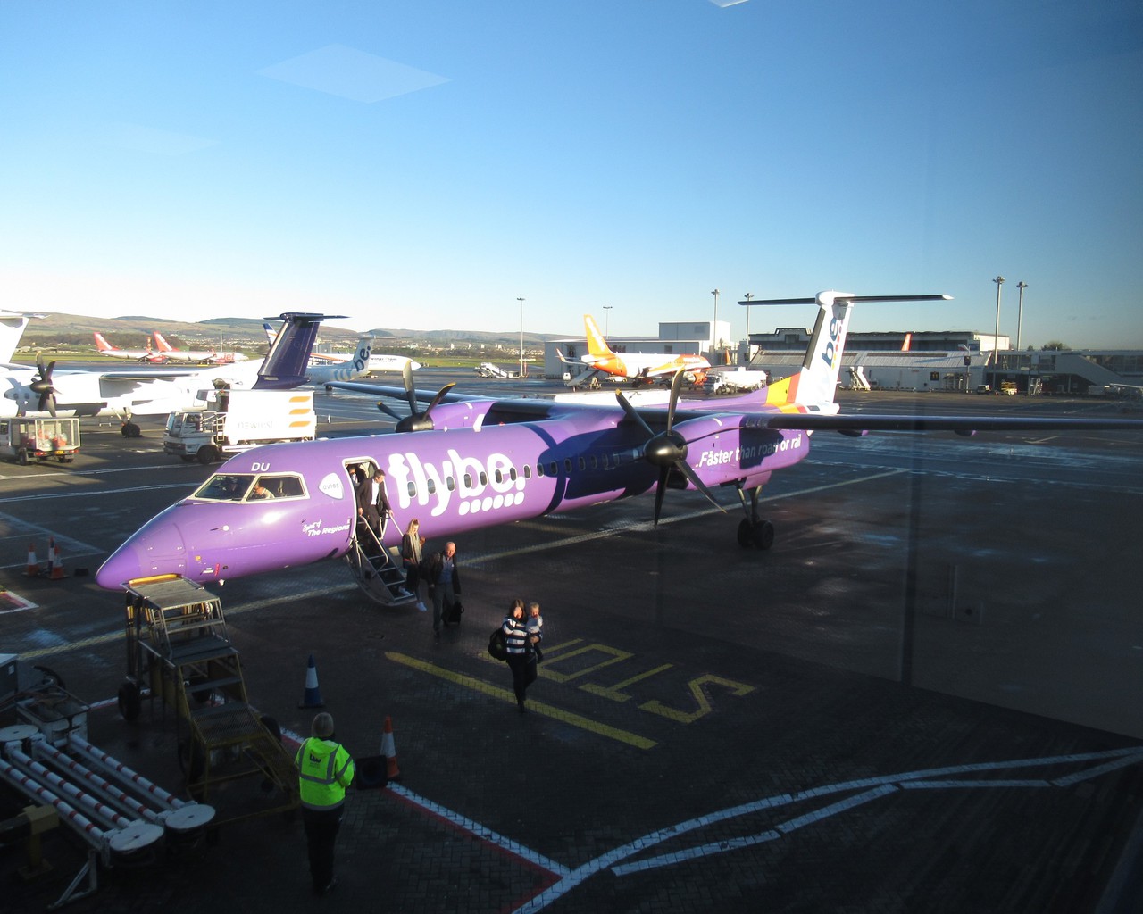 Avis du vol Flybe Manchester → Glasgow en Economique