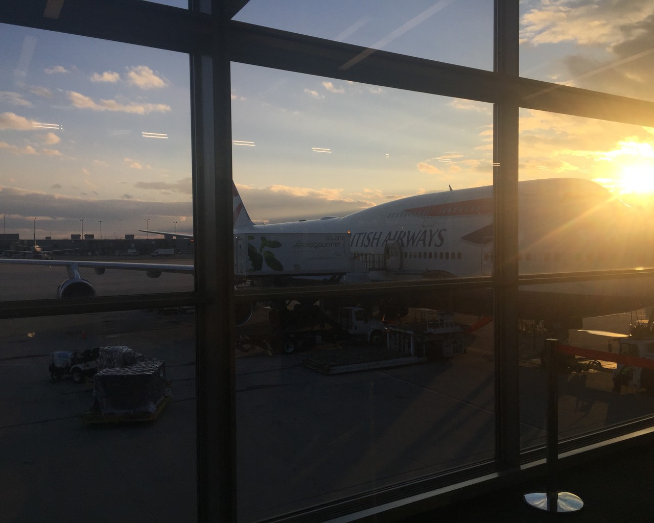 Review of British Airways flight from Washington to London in Economy