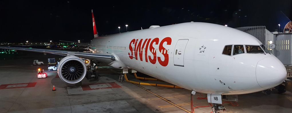Review of SWISS flight from San Francisco to Zurich in Business