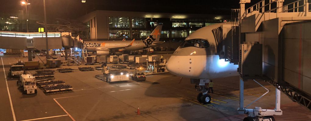 Review of Qatar Airways flight from Doha to Singapore in Economy