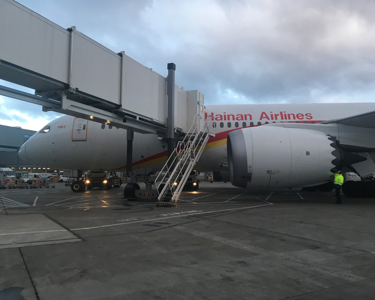 Avis du vol Hainan Airlines Dublin → Edinburgh en Economique