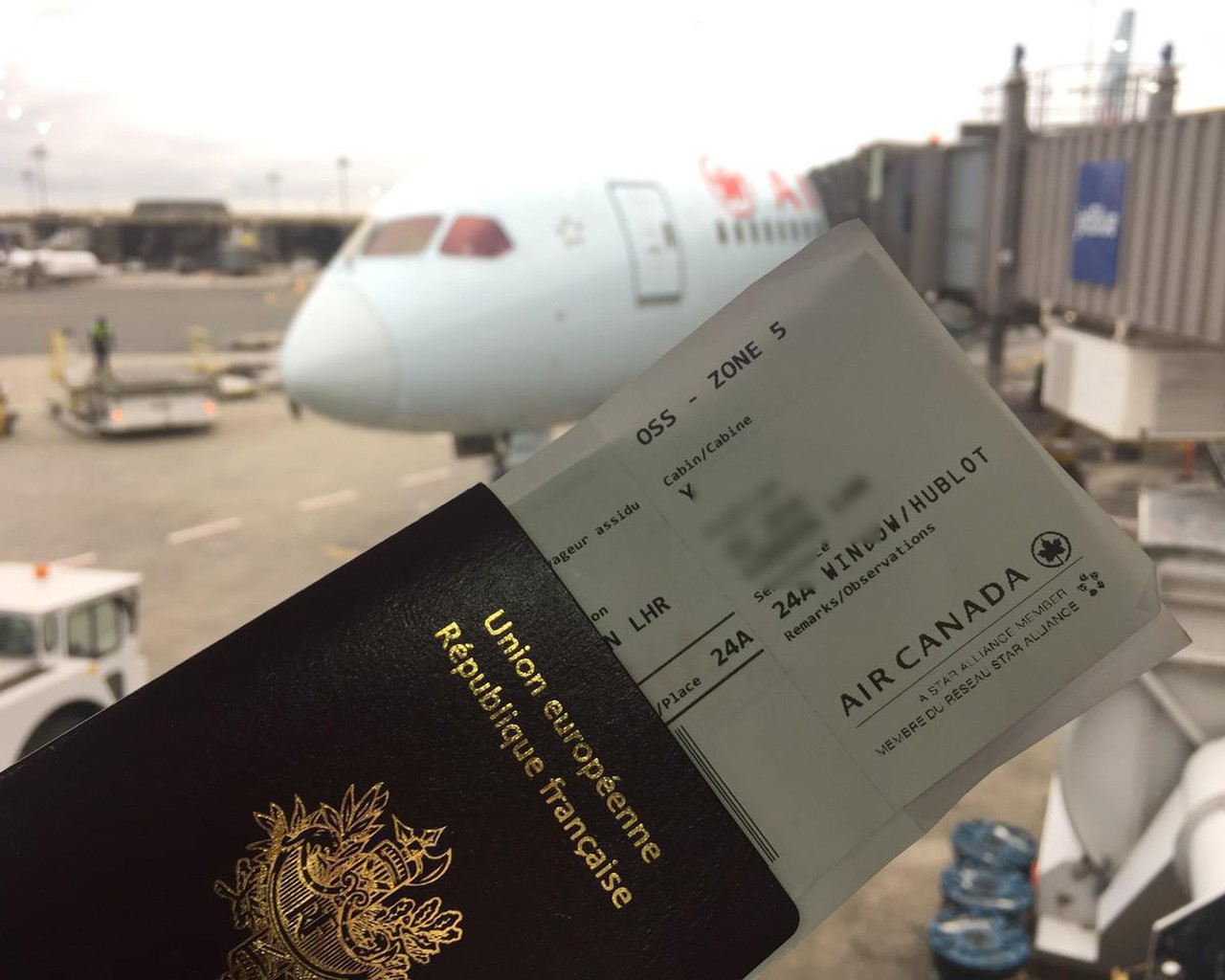 Avis du vol Air Canada Newark → Toronto en Economique