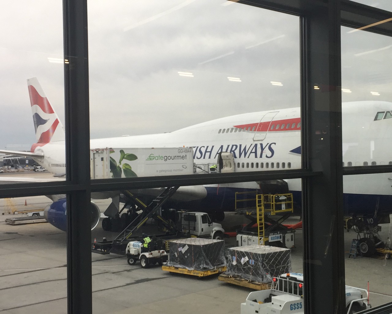 Review of British Airways flight from Washington to London in Economy