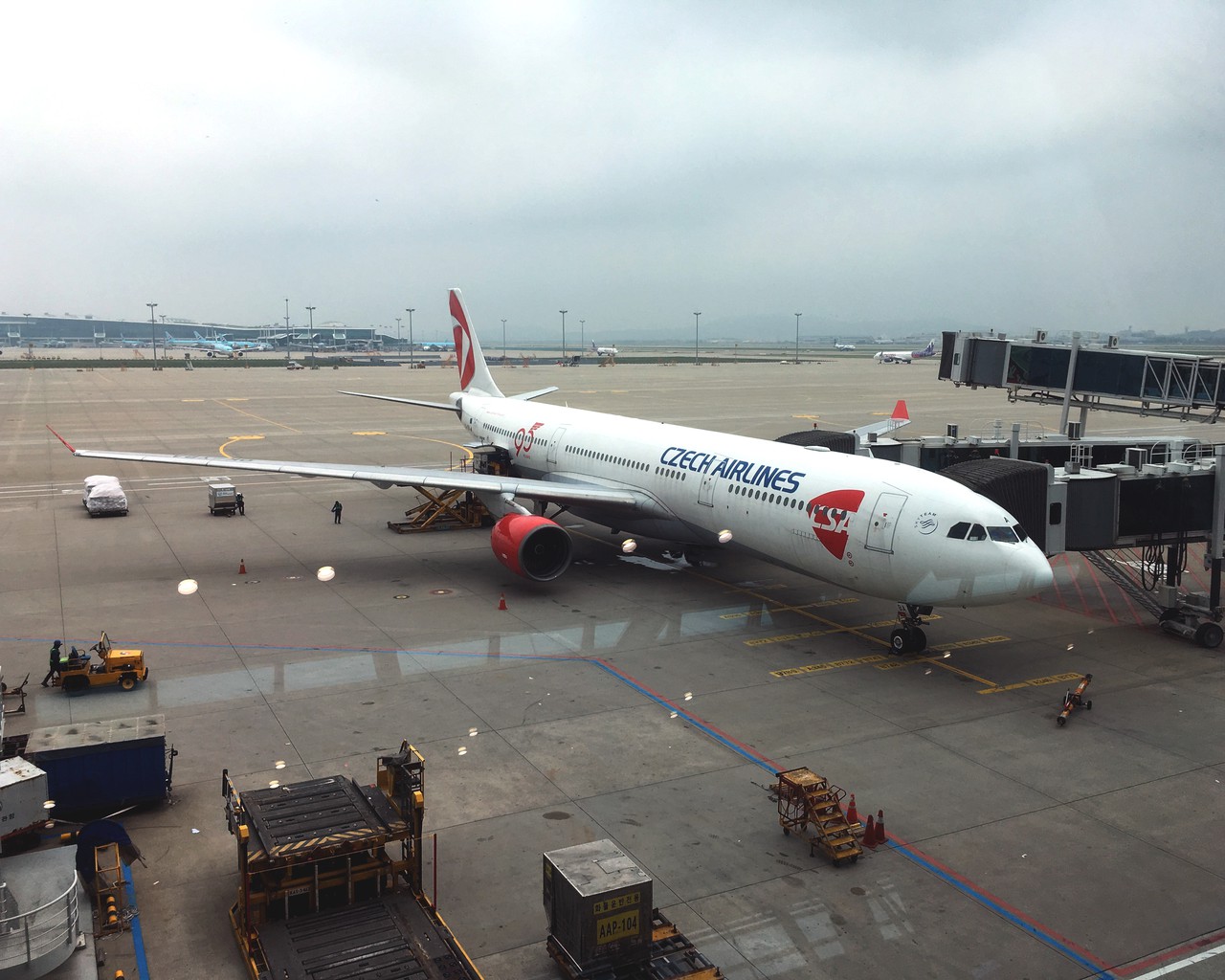 Avis du vol CSA Seoul → Prague en Affaires