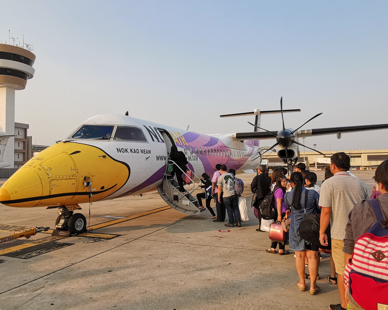 Review of Nok Air flight from Bangkok to Nan in Economy