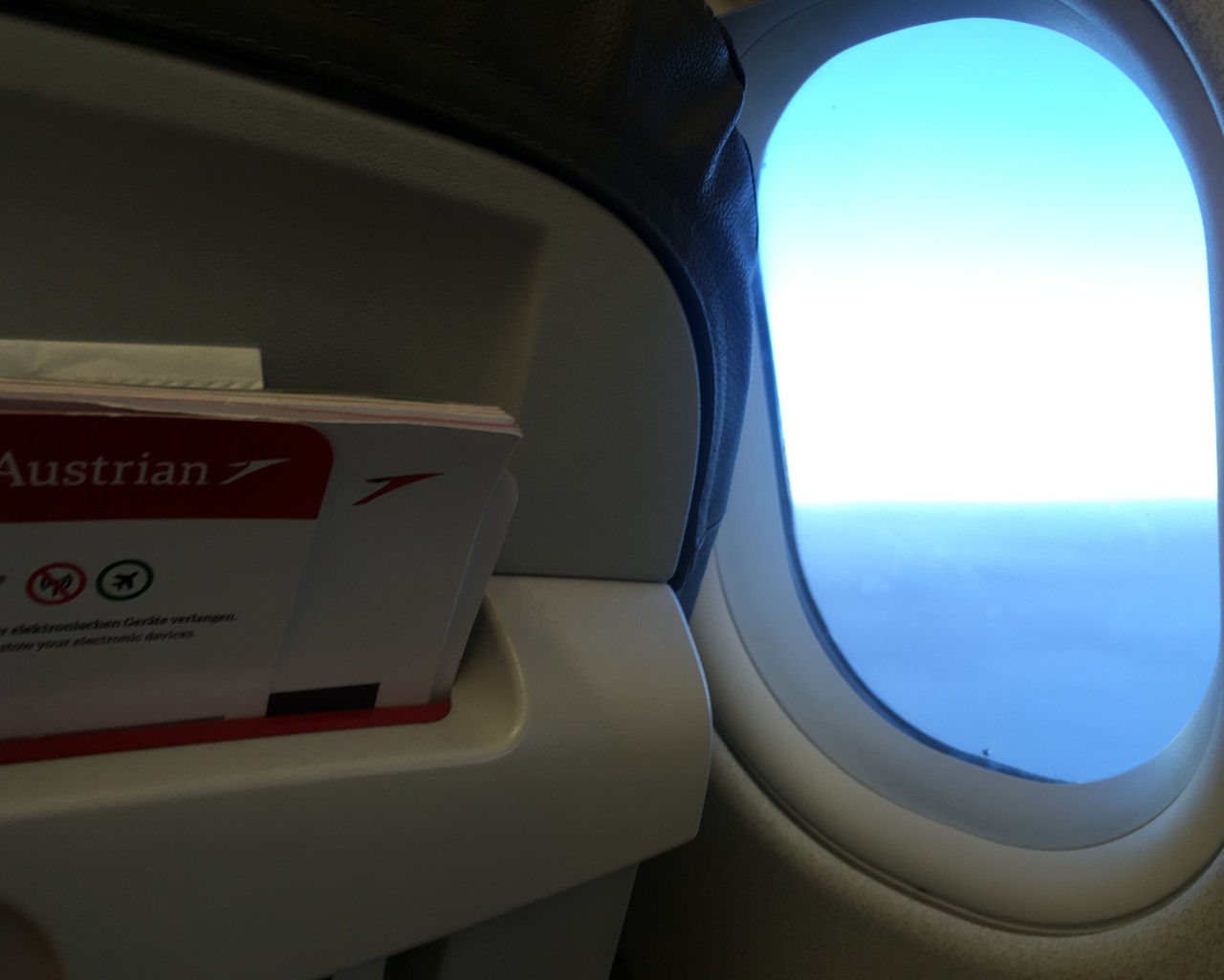Avis du vol Austrian Airlines Paris → Vienna en Economique