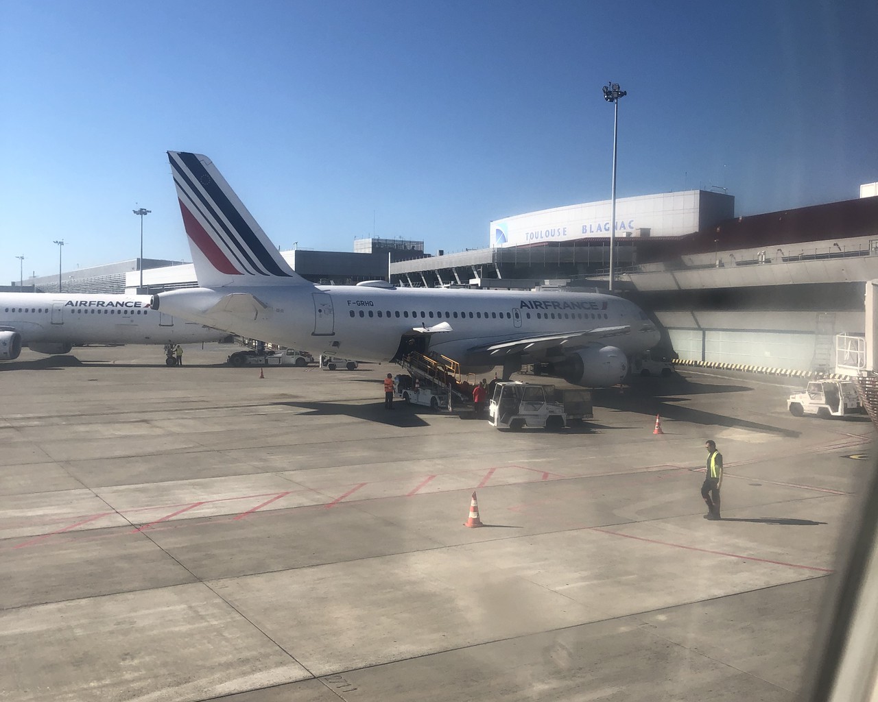 Review of Air France flight from Toulouse to Lyon in Economy