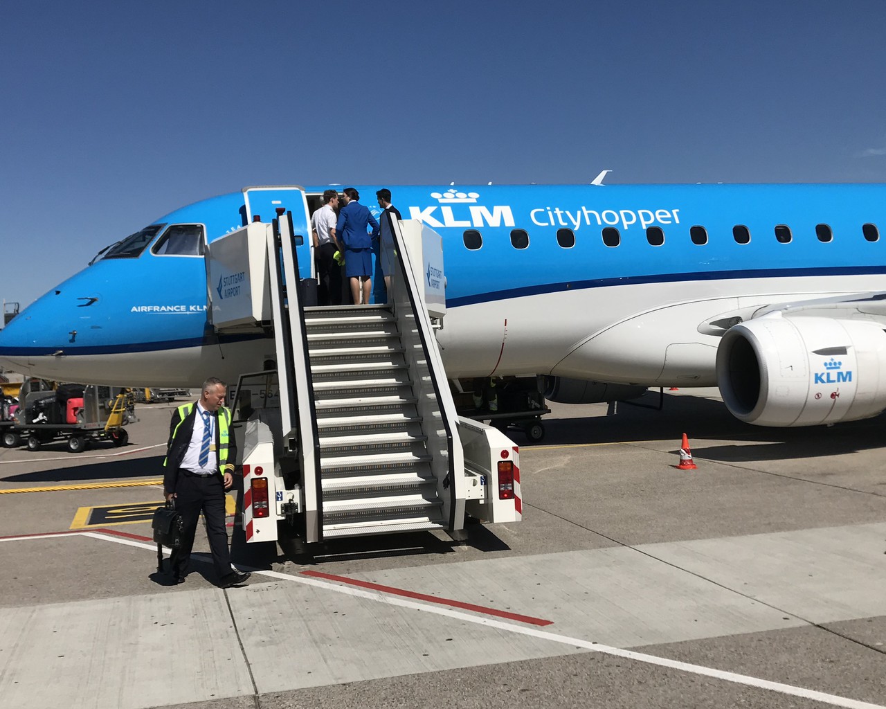 Avis du vol KLM Cityhopper Stuttgart → Amsterdam en Economique