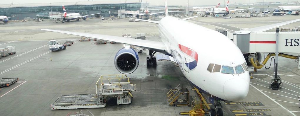 Review of British Airways flight from London to New York in Business