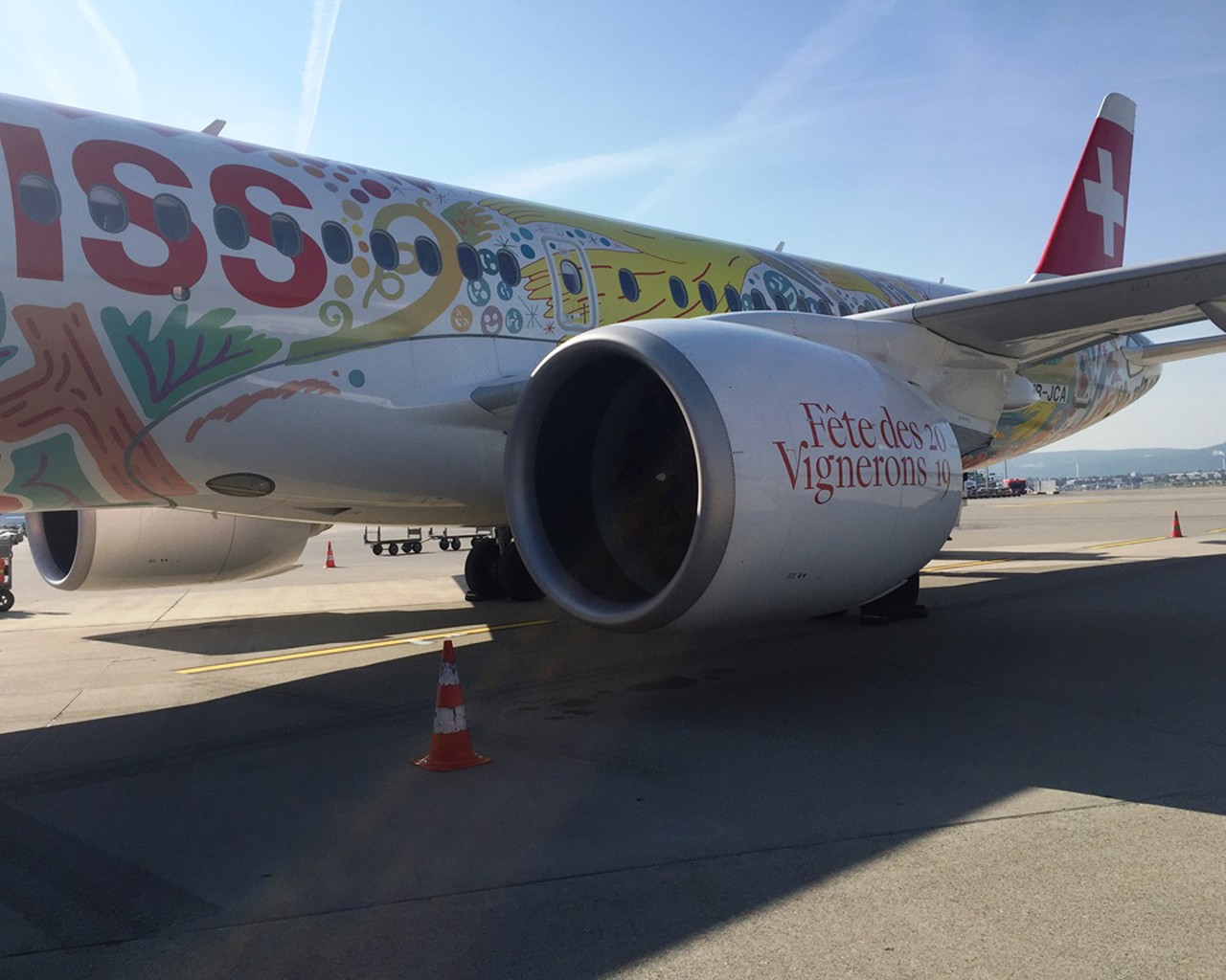 Review of SWISS flight from Zurich to Kiev in Economy