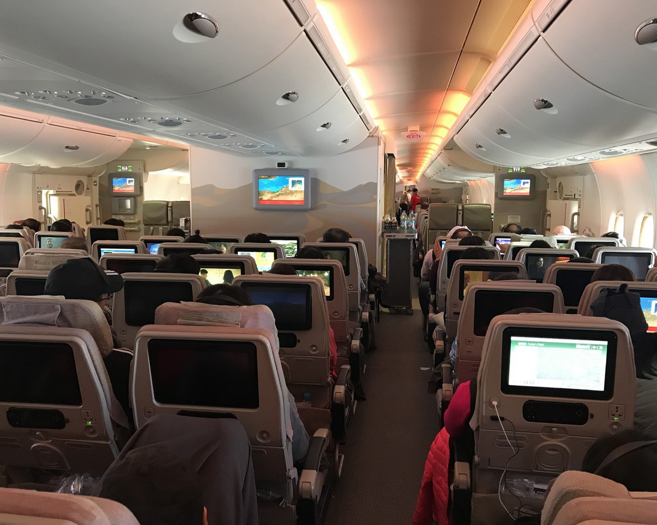 Avis du vol Emirates Casablanca → Dubai en Economique
