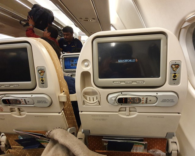 Review Of Singapore Airlines Flight From Chennai To Singapore In Economy