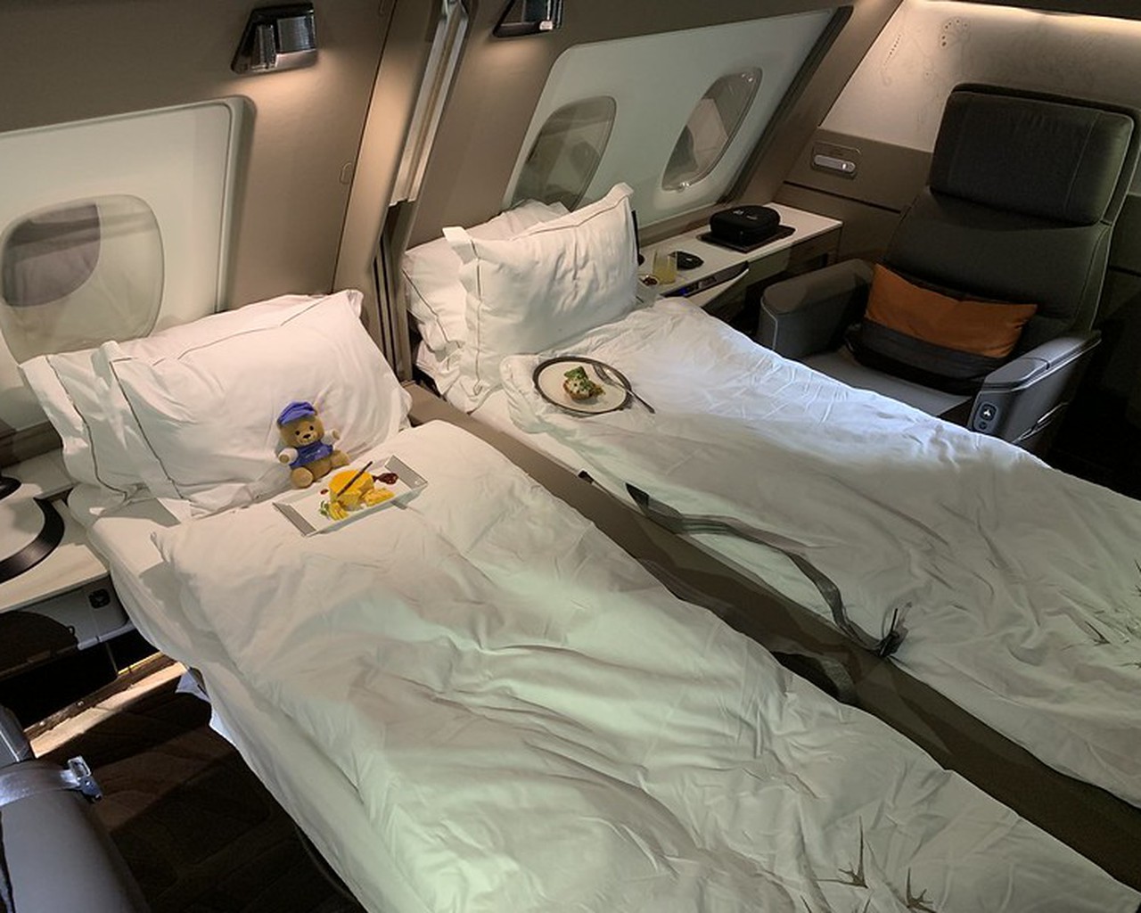 Review of Singapore Airlines flight from New Delhi to Singapore in First