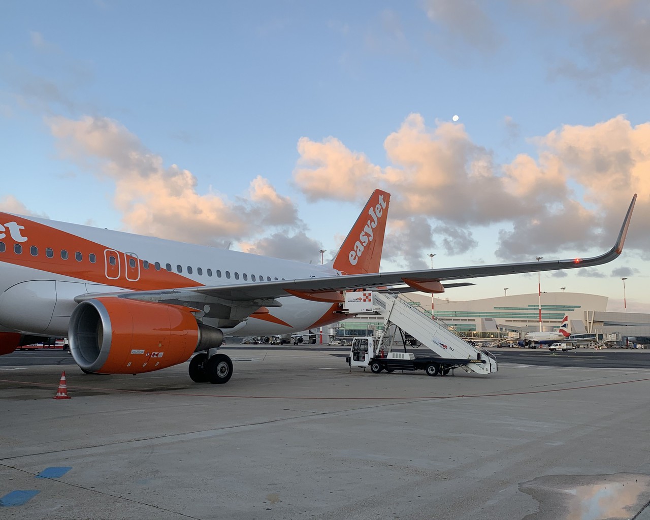 Avis du vol easyJet Mulhouse / Bâle → Rome en Economique