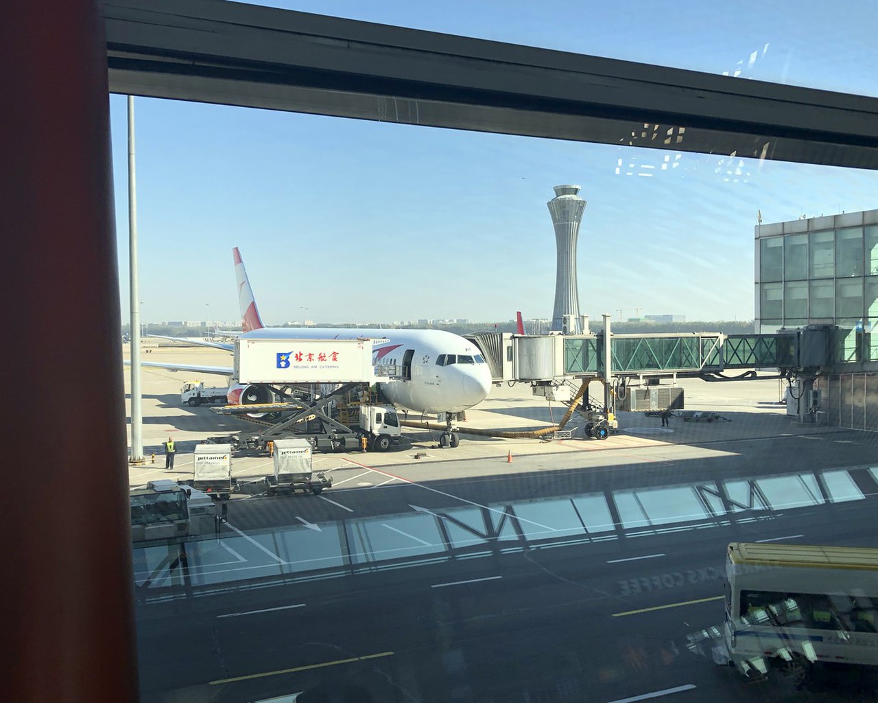 Review of Austrian Airlines flight from Beijing to Vienna in Economy