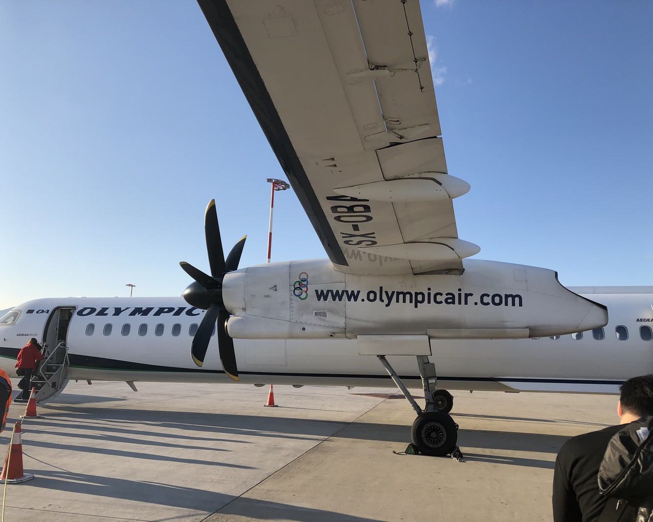 Avis du vol Olympic Air Athens → Mykonos Island en Economique