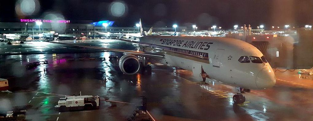 Review of Singapore Airlines flight from Denpasar to Singapore in Business