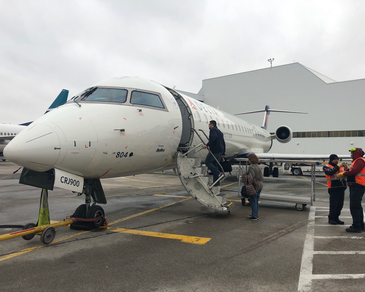 Review of Delta Connection flight from Toronto to Detroit in Domestic First
