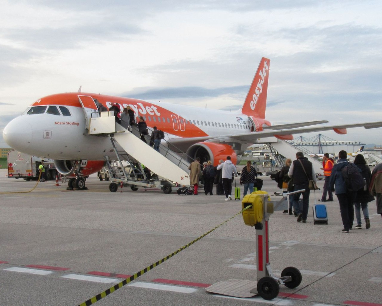Avis du vol easyJet Nápoli → Paris en Economique