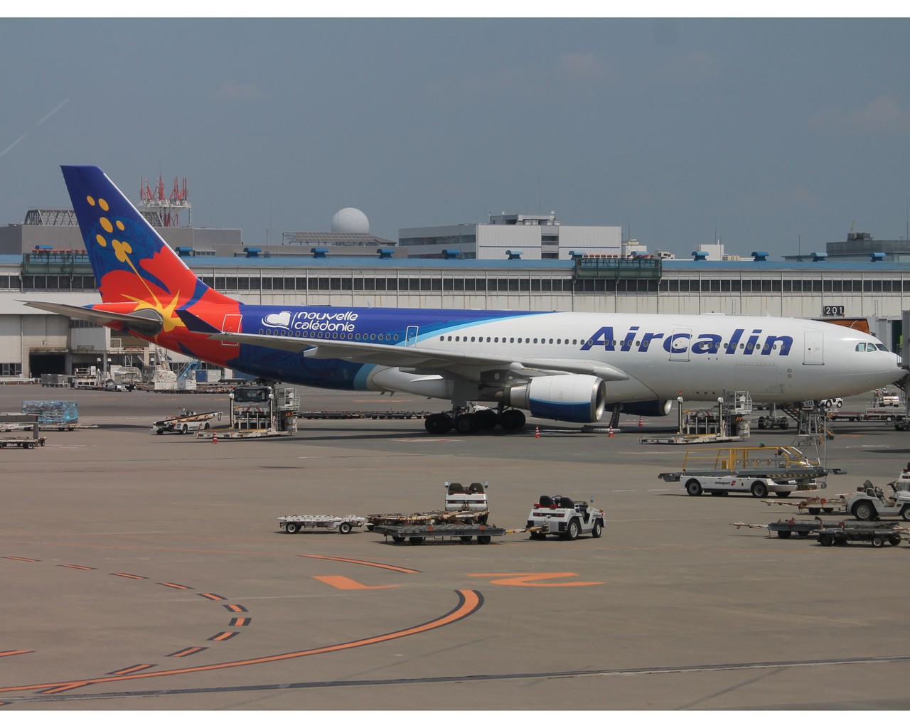 Review of AirCalin flight from Tokyo to Nouméa in Economy